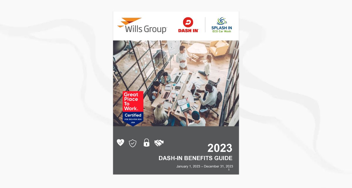 The Wills Group - Benefit Guide - New Hire 2023